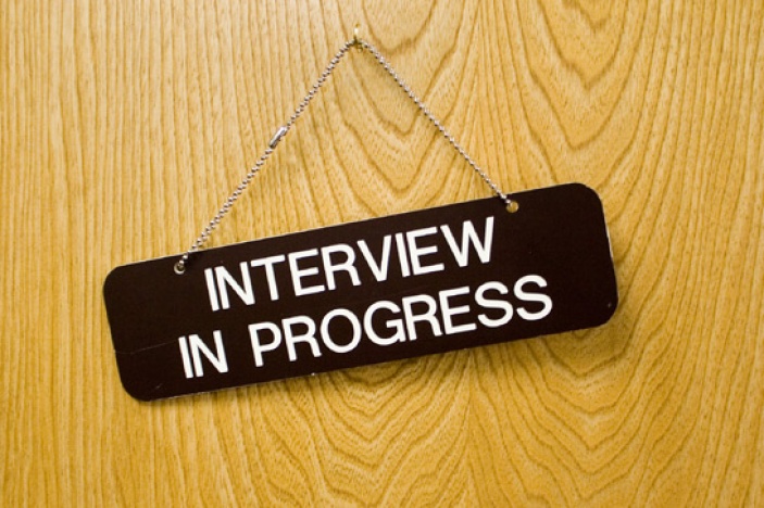 Interview in progress - The Marketing Eye